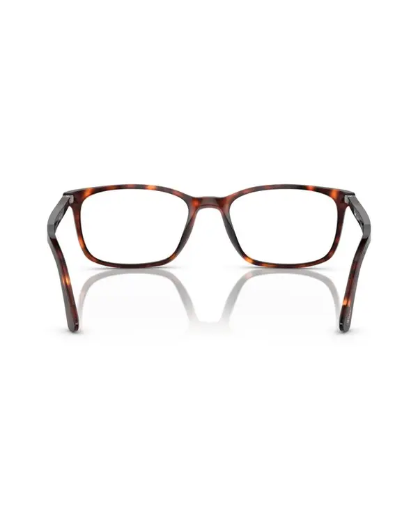 Persol Square Frame Eyeglasses - Havana