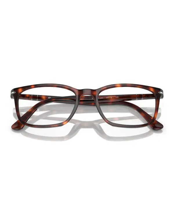 Persol Square Frame Eyeglasses - Havana