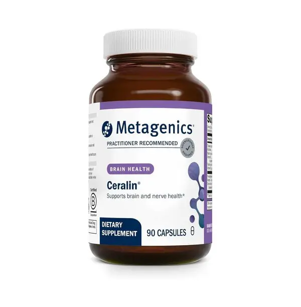 METAGENICS Ceralin Forte Comprehensive Brain Health And Energy Metabolism Support With B Vitamins - No Color