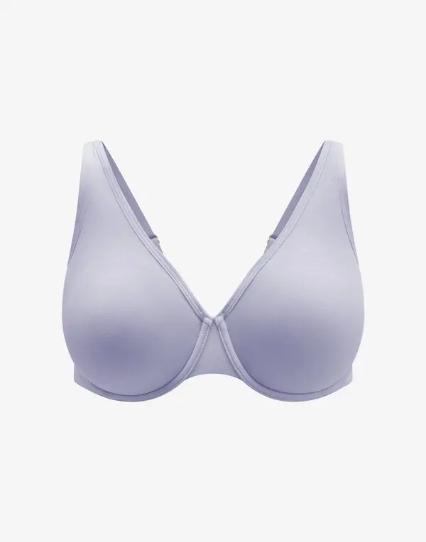 THIRDLOVE Organic Cloud Cotton Perfect Coverage Bra - Haze