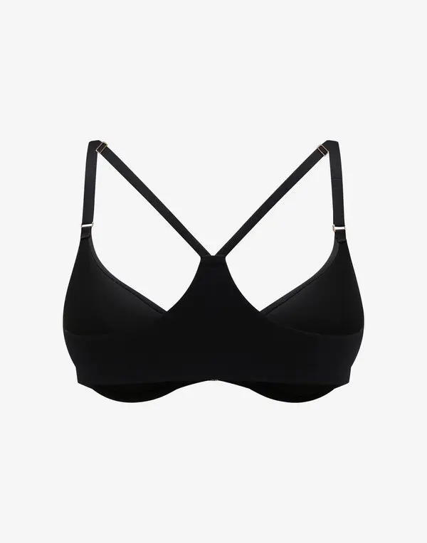THIRDLOVE Comfortstretch Front Close Racerback Bra - Black