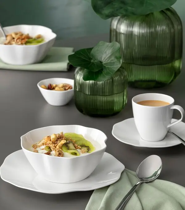 VILLEROY & BOCH Porcelain Pura Cereal Bowl - White