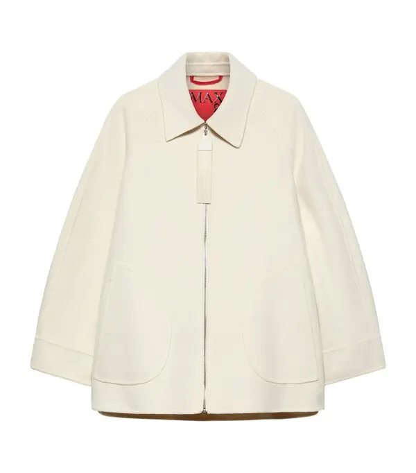 Max & Co. Virgin Wool A-line Coat