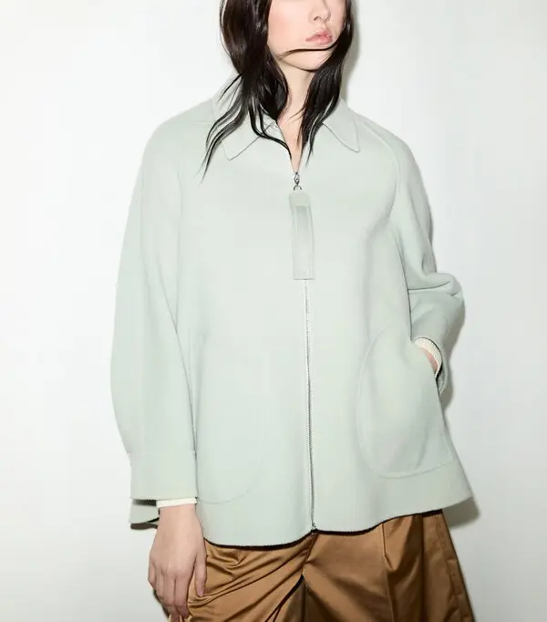 Max & Co. Virgin Wool A-line Coat