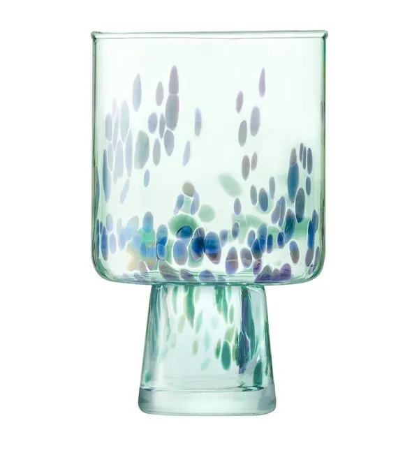 LSA INTERNATIONAL Sea Glass Wine Glass - Blue