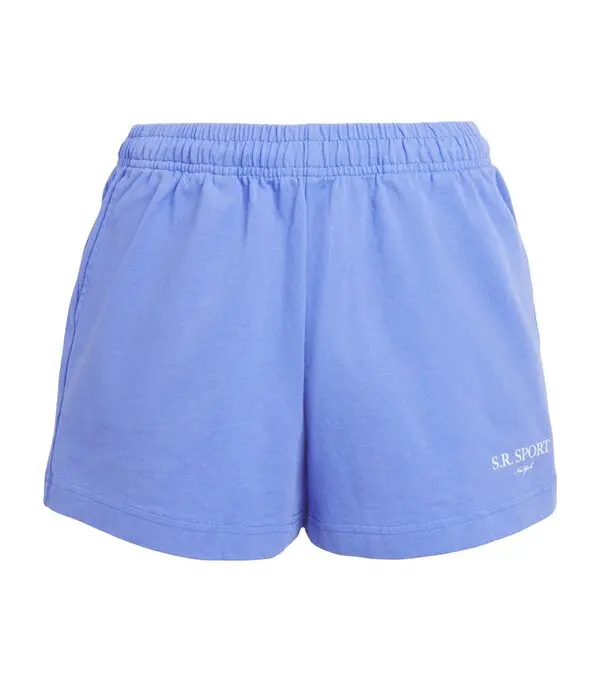 SPORTY & RICH Sr Sport Disco Shorts - Ivory