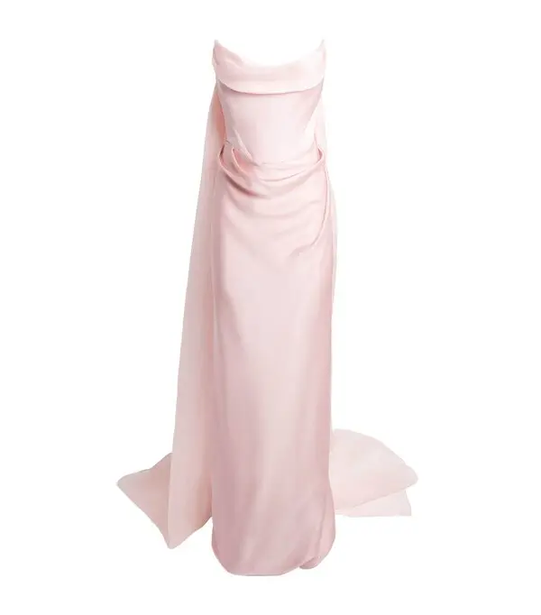 VIVIENNE WESTWOOD Galaxy Cape Gown - Pink