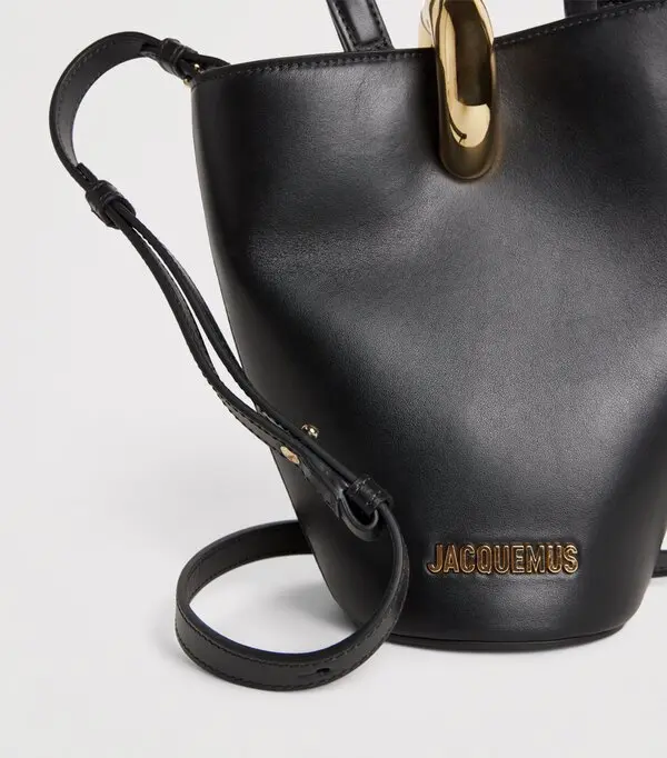 Jacquemus Small Leather Le Bambola Tote Bag