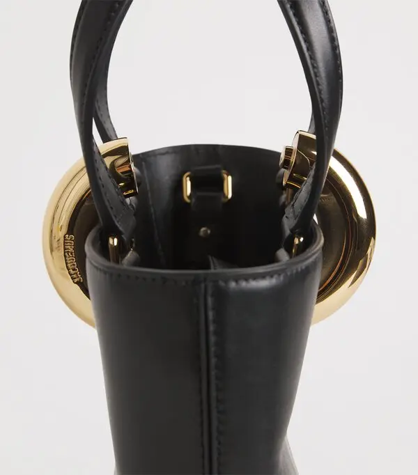 Jacquemus Small Leather Le Bambola Tote Bag