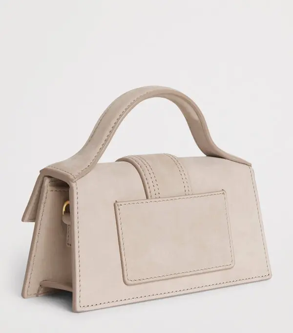 Jacquemus Mini Suede Le Bambino Top-handle Bag