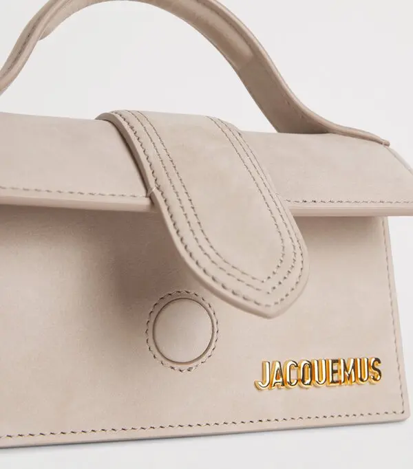 Jacquemus Mini Suede Le Bambino Top-handle Bag