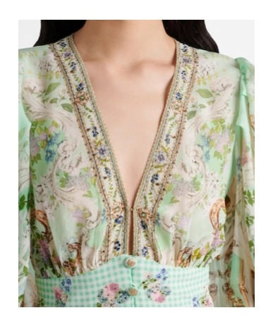 Camilla Embellished Silk Maxi Dress