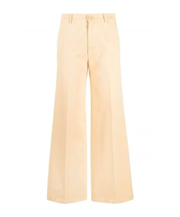 FORTE_FORTE Wide Leg Trousers - Nude