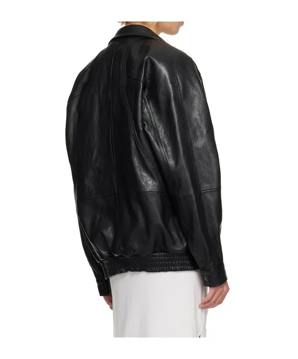 CONNER IVES Batwing Leather Jacket