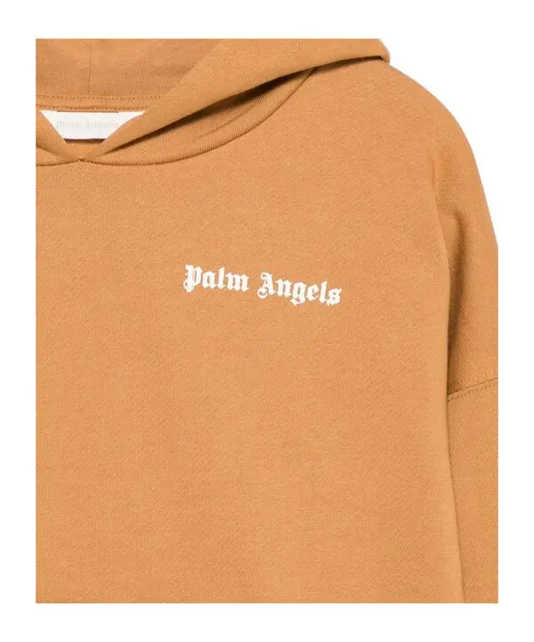 Palm Angels Logo Print Hoodie