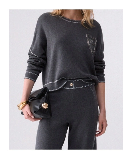 Liu Jo Sweater With Stitching