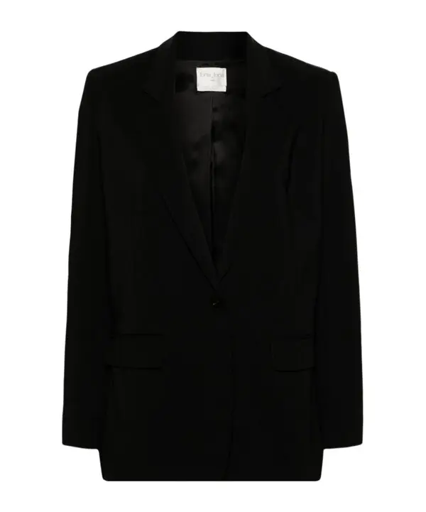 FORTE_FORTE Long-sleeved Button Suit Jacket