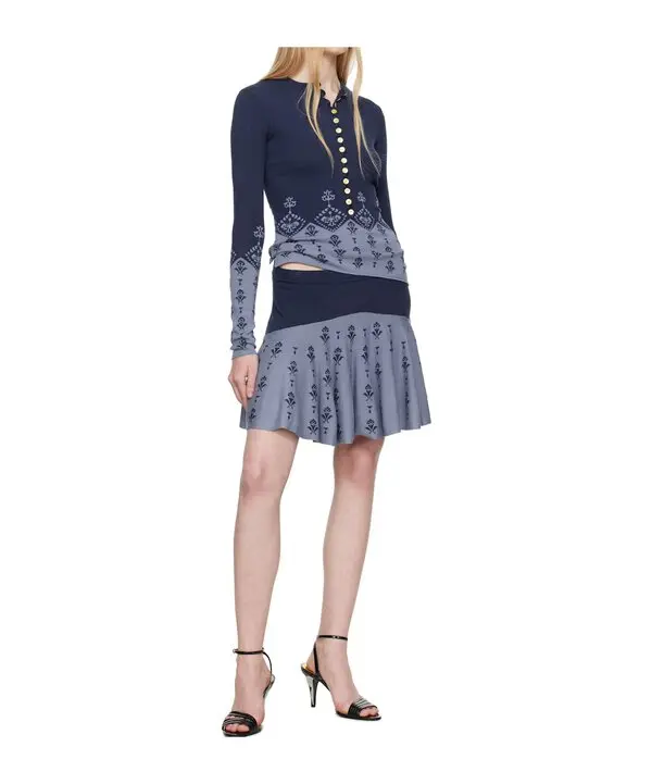 CONNER IVES Flared Mini Skirt