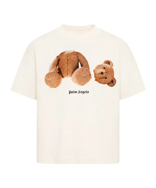Palm Angels Printed T-shirt - Cream