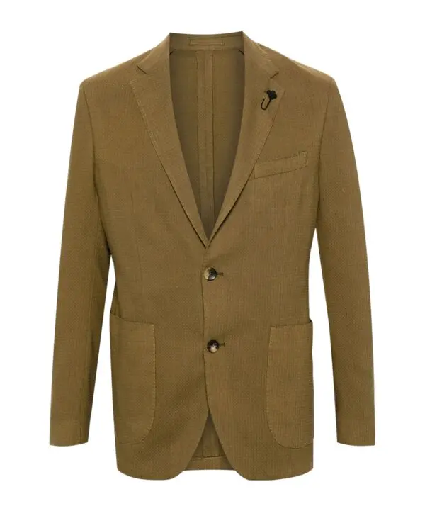 LARDINI Notched-lapels Single-breasted Blazer