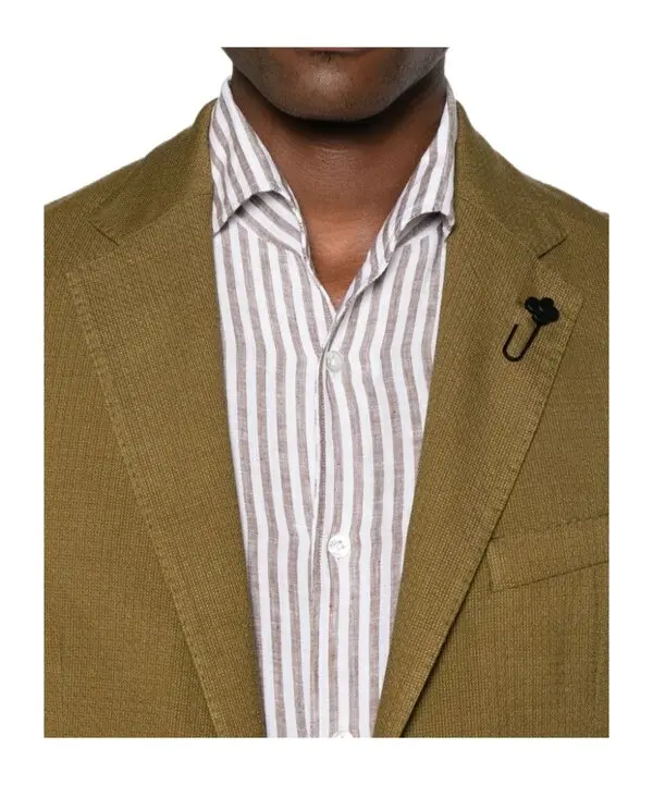 LARDINI Notched-lapels Single-breasted Blazer