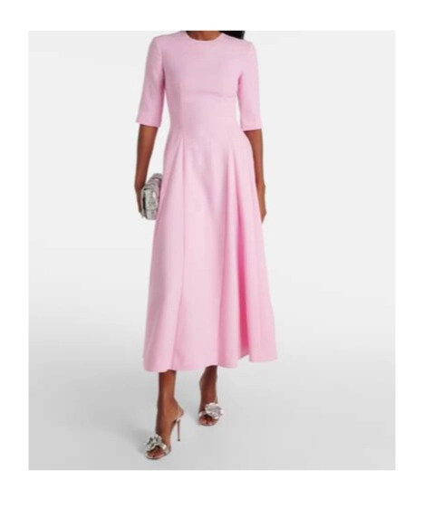 EMILIA WICKSTEAD Georgie Wool Midi Dress