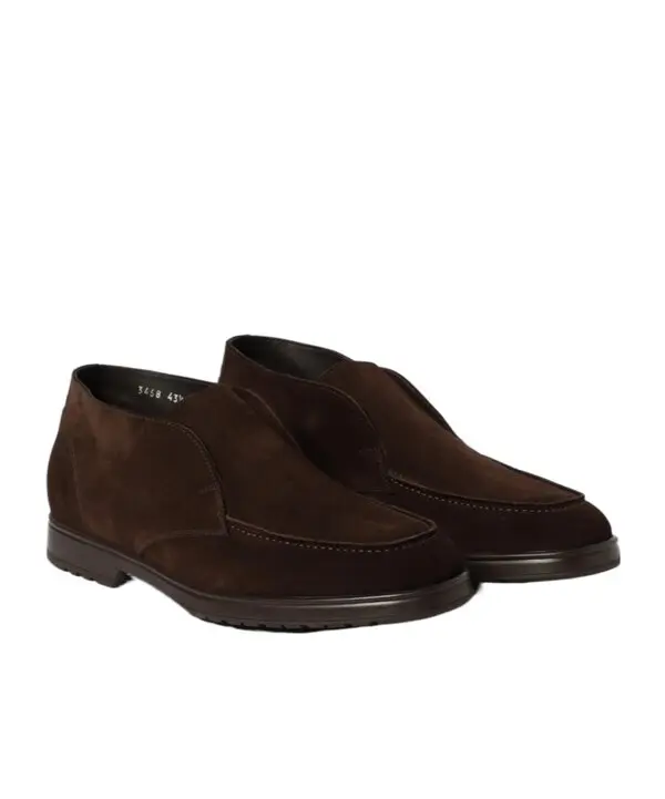 DOUCAL'S Round-toe Ankle Boots
