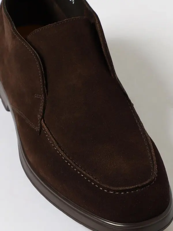 DOUCAL'S Round-toe Ankle Boots
