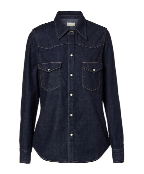 NILI LOTAN Travis Denim Shirt