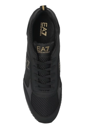EA7 Logo Printed Low-top Sneakers