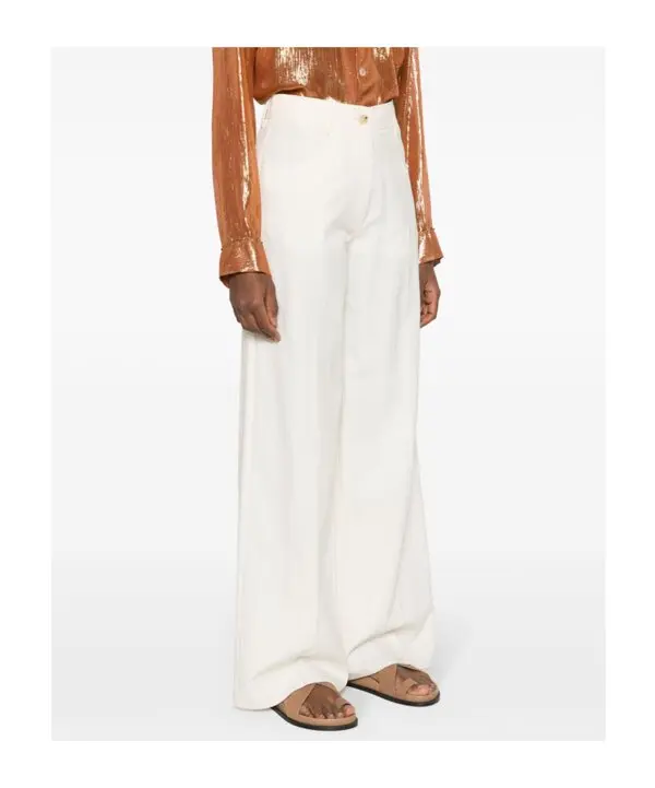 FORTE_FORTE Blended Back Bag Casual Pants