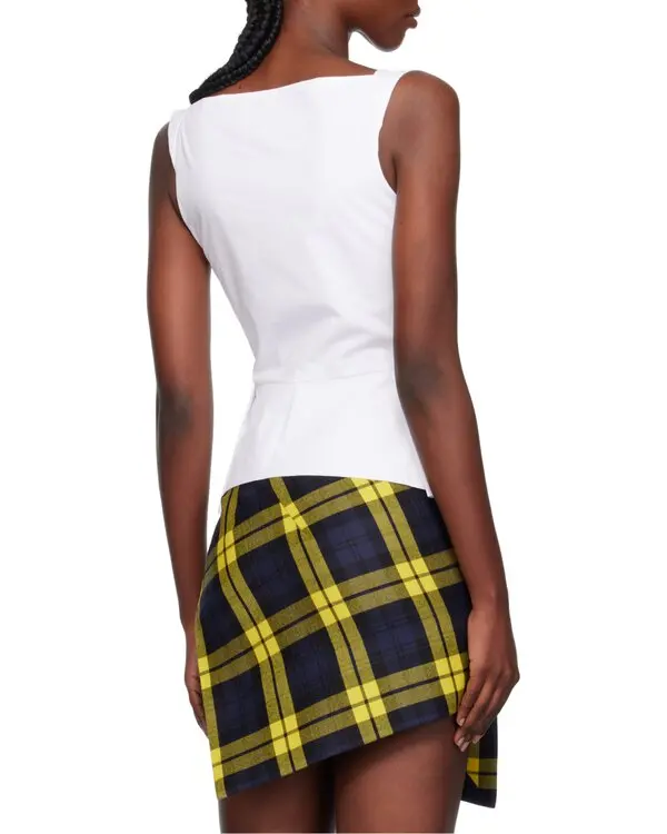 VIVIENNE WESTWOOD Square-neck Button Down Top