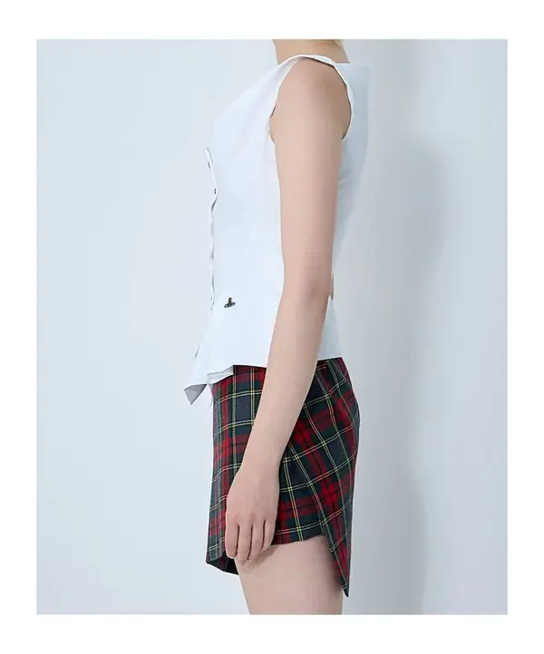 VIVIENNE WESTWOOD Square-neck Button Down Top