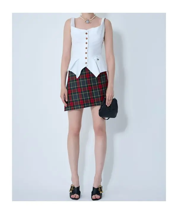VIVIENNE WESTWOOD Square-neck Button Down Top