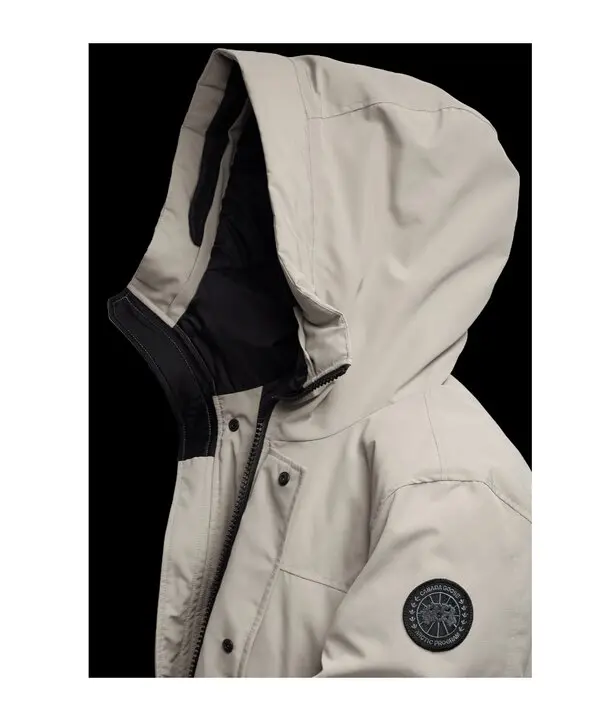 Canada Goose Hooded Logo-patch Coat