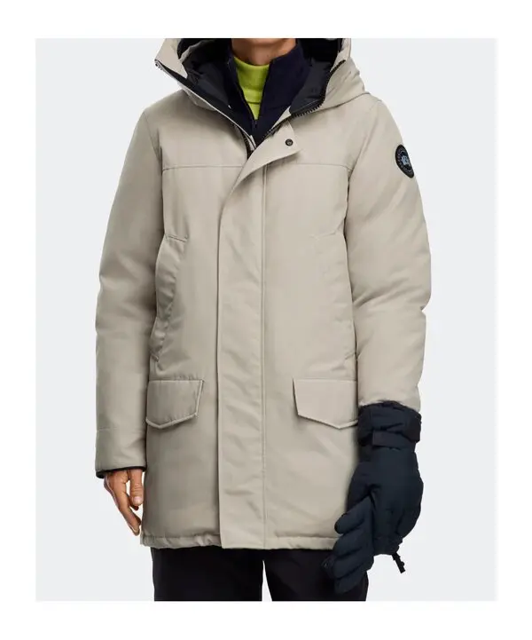 Canada Goose Hooded Logo-patch Coat