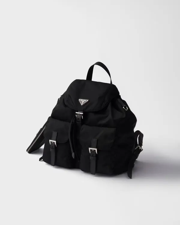 Prada Re-nylon Triangle-logo Backpack