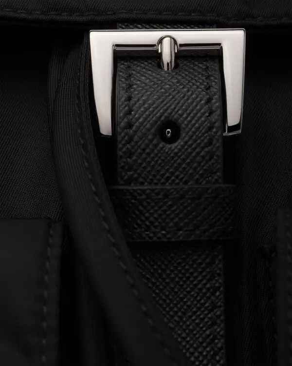 Prada Re-nylon Triangle-logo Backpack