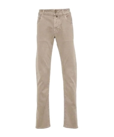 Jacob Cohen Belt-loop Casual Pants - Nude