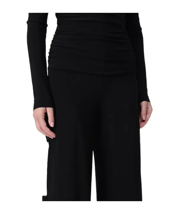 Norma Kamali V-neck Gathered Jumpsuit