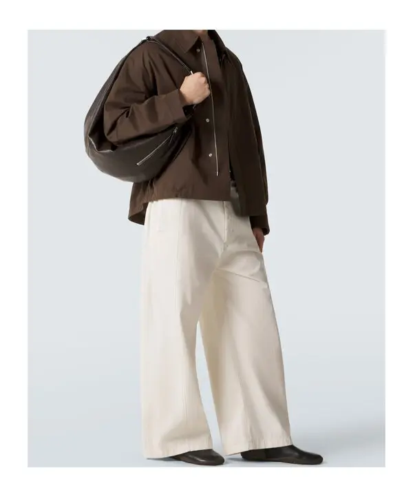 LEMAIRE Belted Leather Top-handle Bag