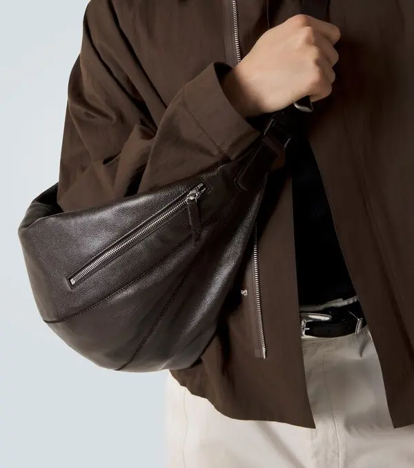 LEMAIRE Belted Leather Top-handle Bag