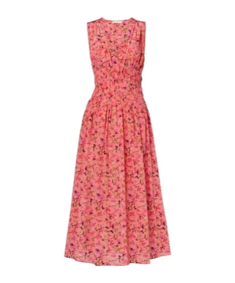 Ulla Johnson Floral Dress - Red