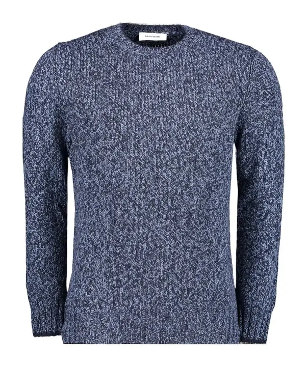GRAN SASSO Speckled Wool Sweater