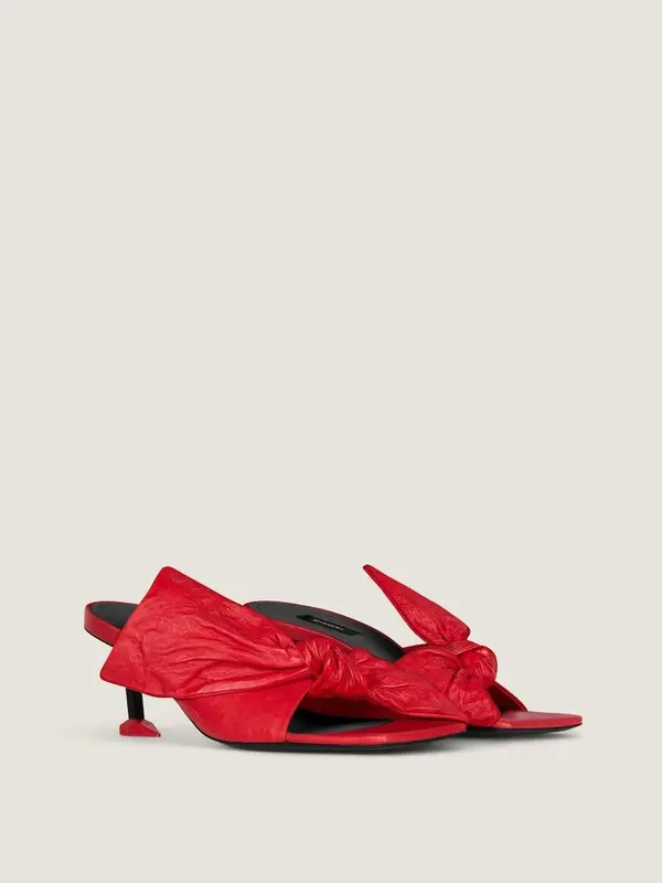 Givenchy Boudoir Bow Heeled Mules