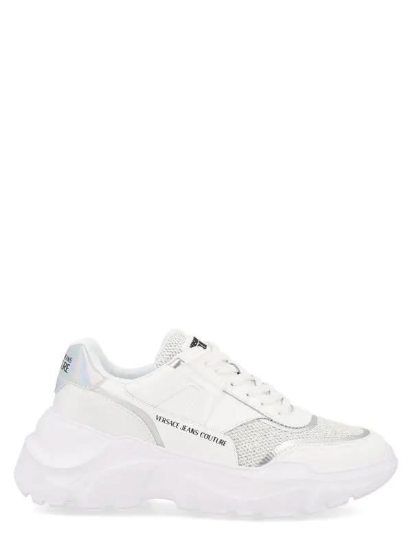 Versace Sneaker "speedtrack" Con Logo - White