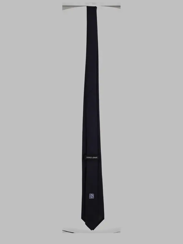 Giorgio Armani Cravatta In Pura Seta
