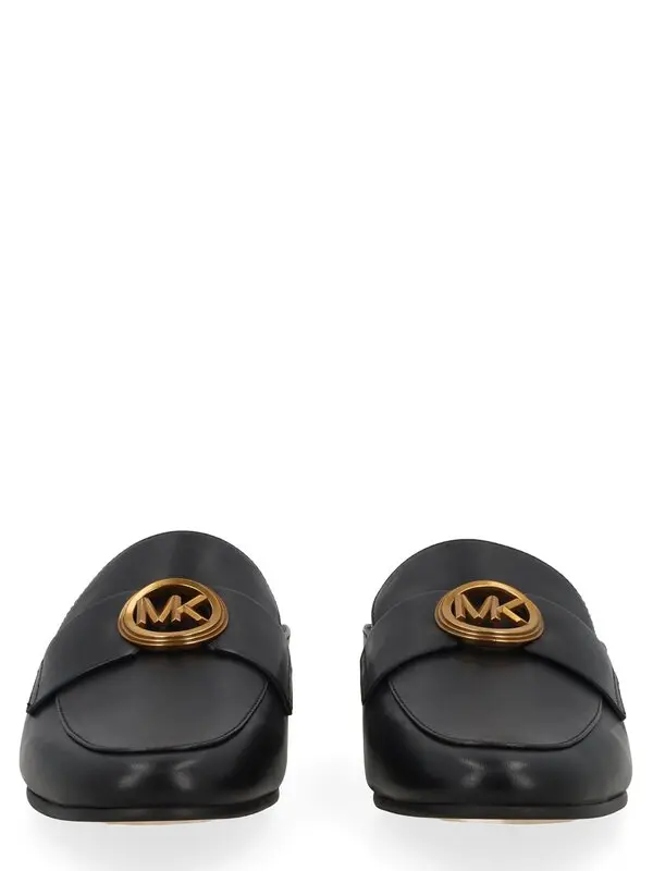 Michael Kors Mckenzie Leather Mules