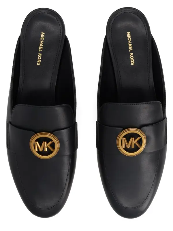 Michael Kors Mckenzie Leather Mules