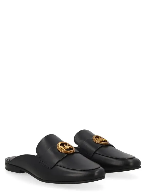 Michael Kors Mckenzie Leather Mules